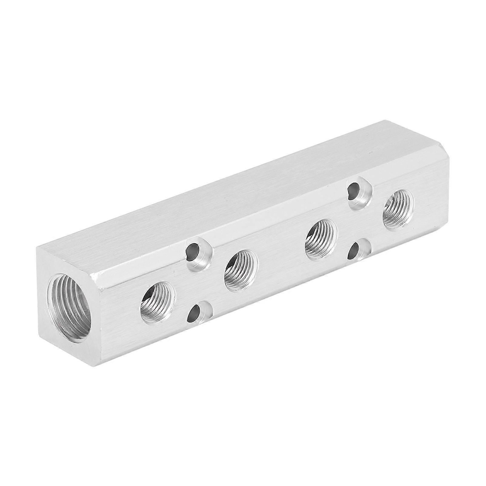 Pneumatic Manifold Air Distribution Block Connector Splitter G1/2 Input ...