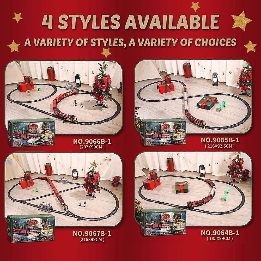 Remote Control Trains Set Lighteds Electric Trains Tracks Toy with ...