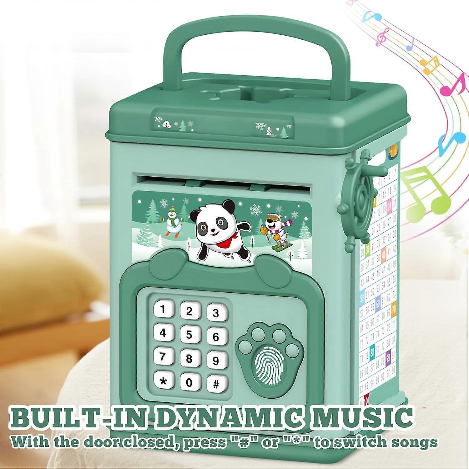 Electronic money box with touch screen: large digital money box piggy ...