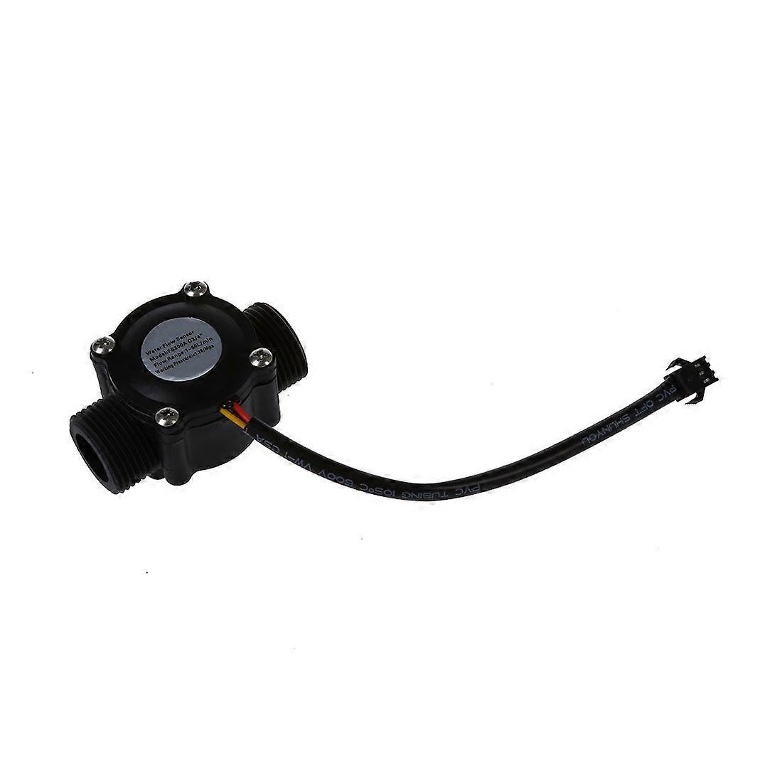 1-60L/Min DC 5-24V Hall Effect Water Flow Sensor Counter Meter FS300A ...