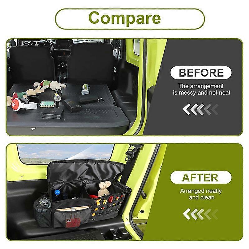 Stowing Tidying Bag For Suzuki Jimny 2019 2020 2021 2022 JB74 Car Trunk Organizer Bags Jimny ...