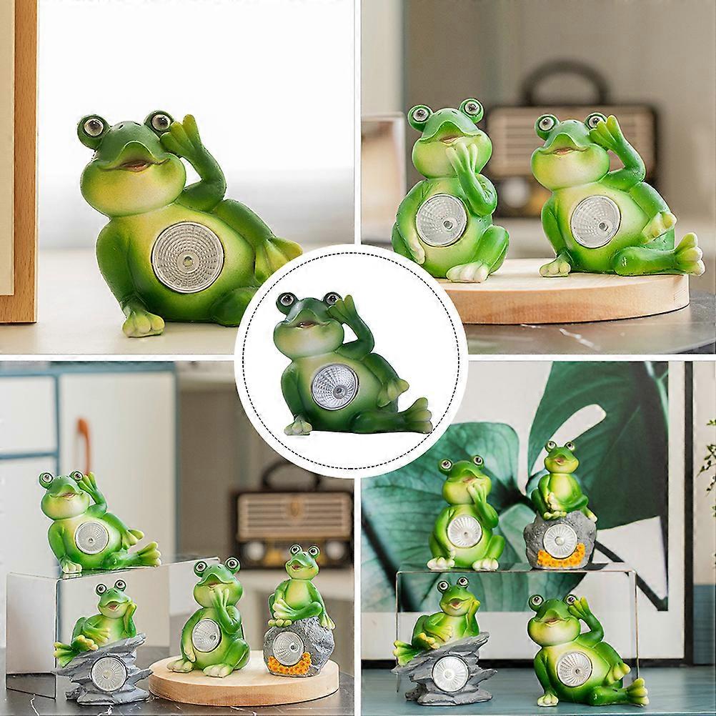 Solar Light Outdoor Frog Solar Lights Outdoor Solar Courtyard Lamp ...