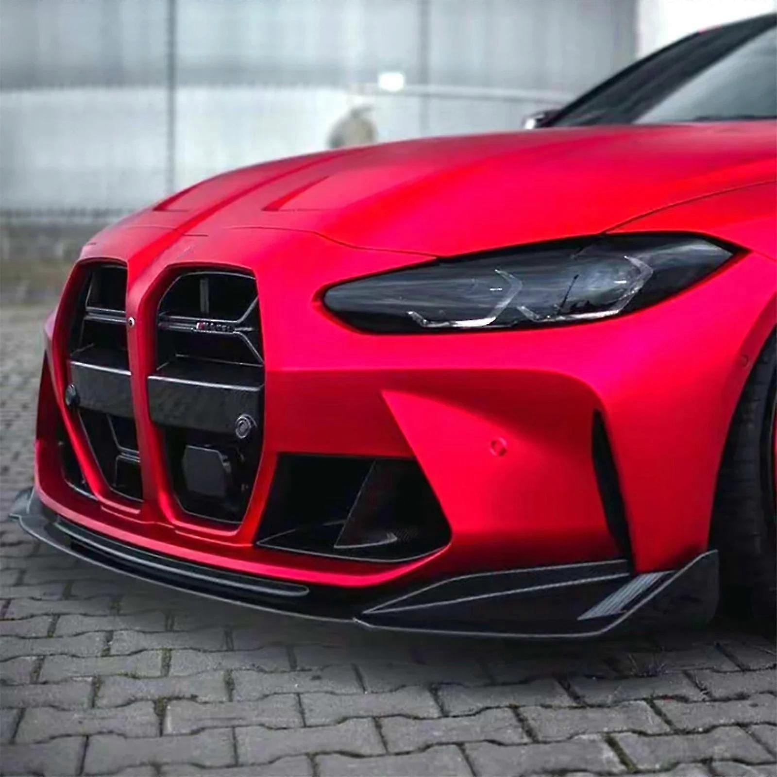 For BMW M3 G80 M4 G82 2022-2023 Car Front Bumper Lip Splitter Diffuser ...