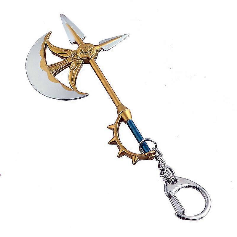 Anime The Seven Deadly Sins Escanor Rhitta Keychain Nanatsu No Taizai ...