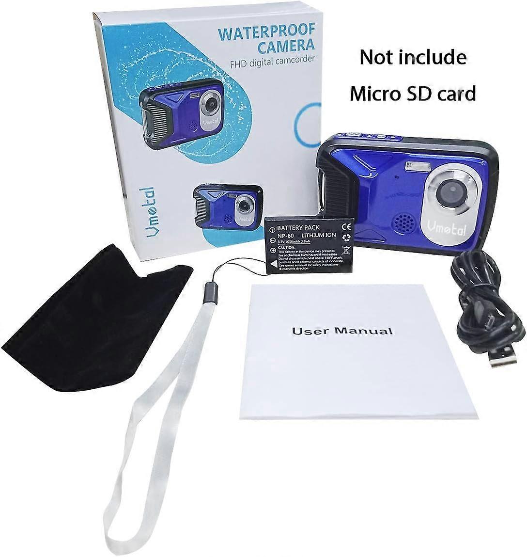 Dive-In Adventure: Underwater Camera, Fhd 1080P Full Hd Video, 21Mp ...