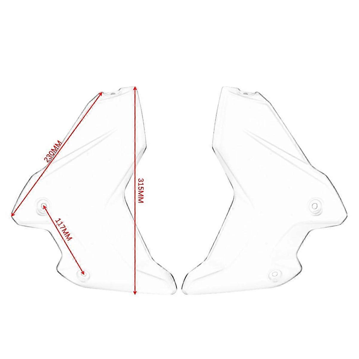 Motorcycle Front Radiator Guard Frame Side Panel Fairing Cover for ...