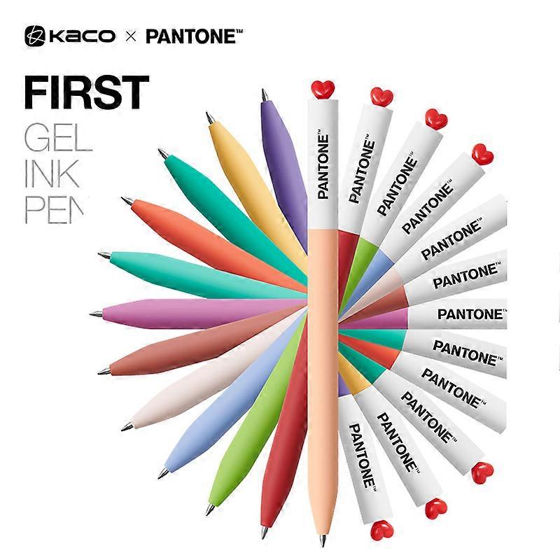 Neutral Pen 2pcs,PANTONE annual representative color joint name Multi ...
