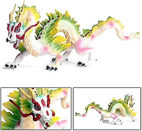 Dragon Figurine Magic Dragon Figurine Realistic Plastic Flying Dragon ...