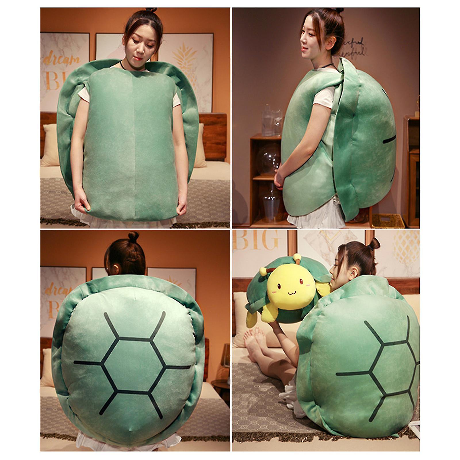 Hotsale! Turtle Shell Plush Doll Wearable Turtle Shell Pillows Costume ...