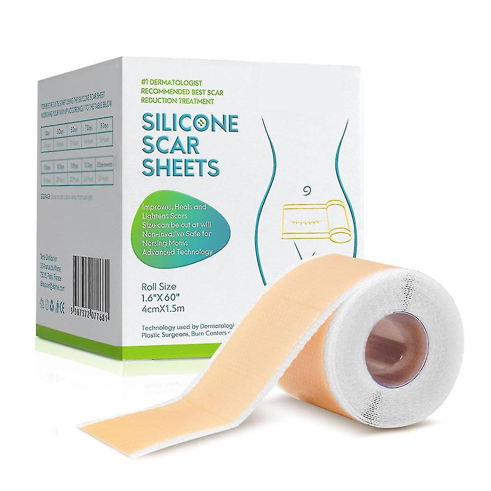 Silicone Scar Stickers Medical Silicone Easy-tear Gel Tape Roll Medical ...