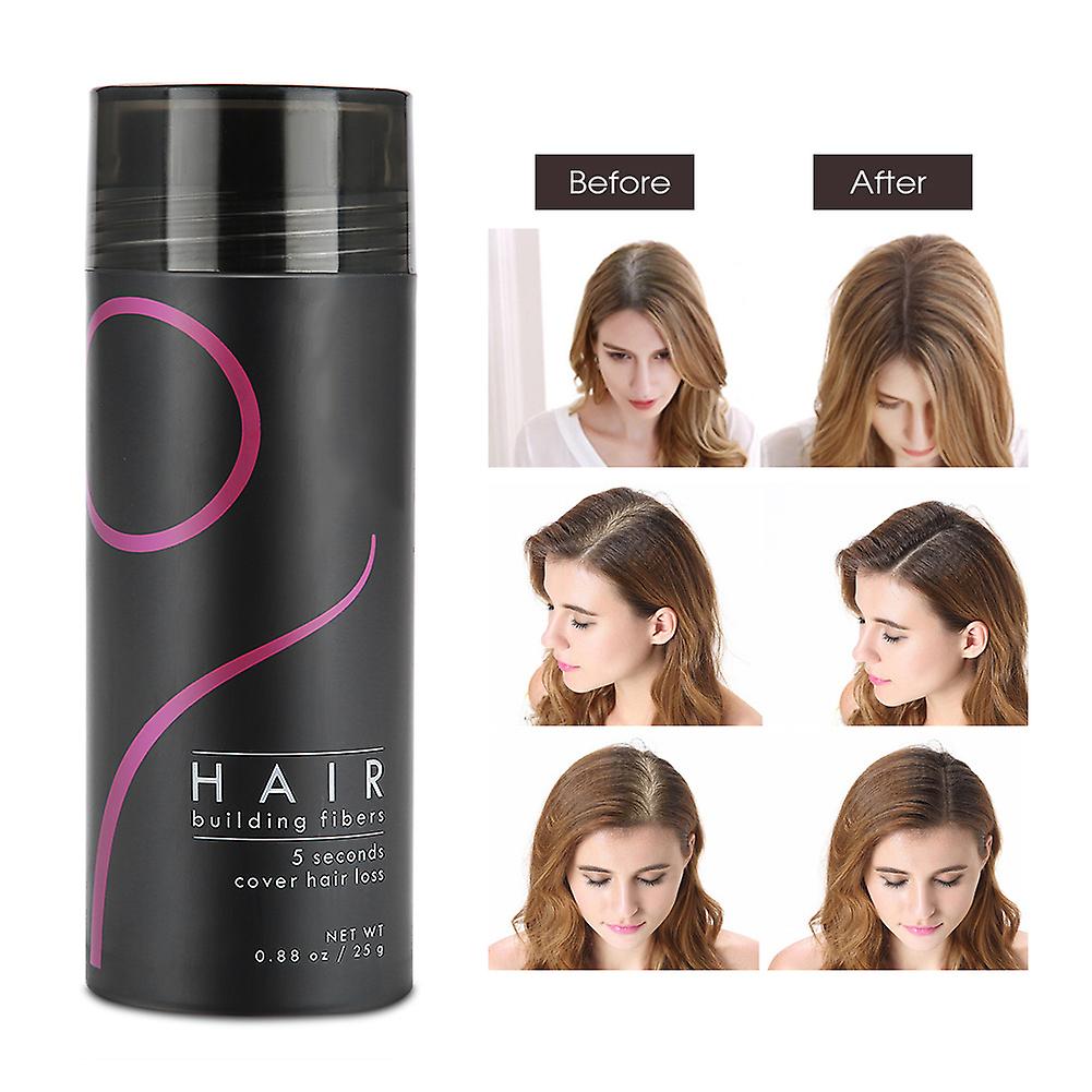 5 Colors Hair Building Fiber Hair Thickener Hair Loss Solution ...