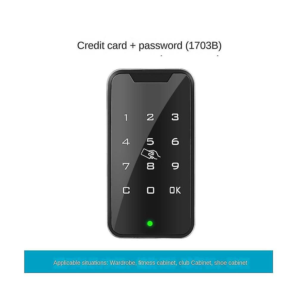 Electronic Password Locker Touch Sensor Lock 1703b Password + Card ...