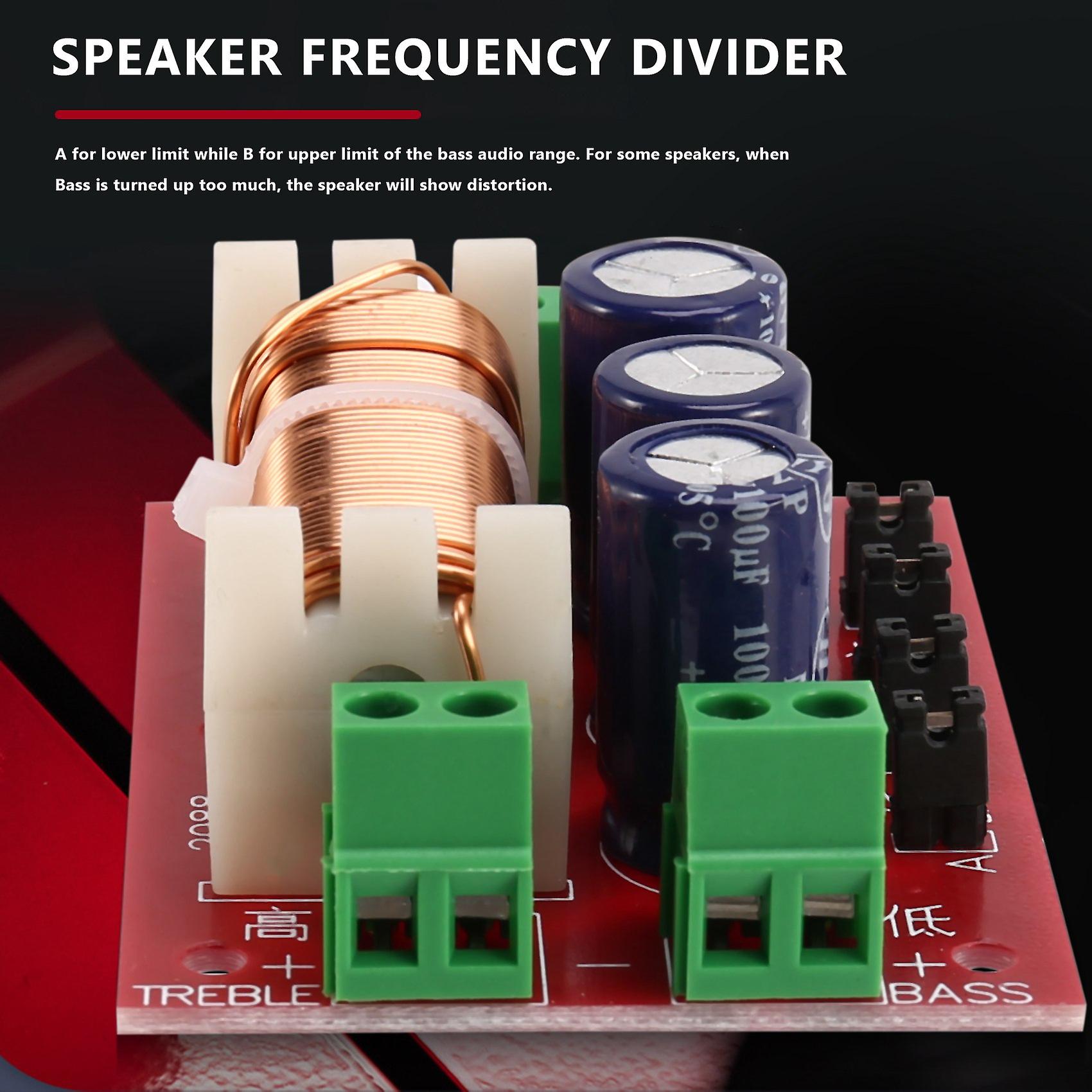 YLY-2088 Audio Frequency Divider 400W Adjustable 2 Way Crossover ...