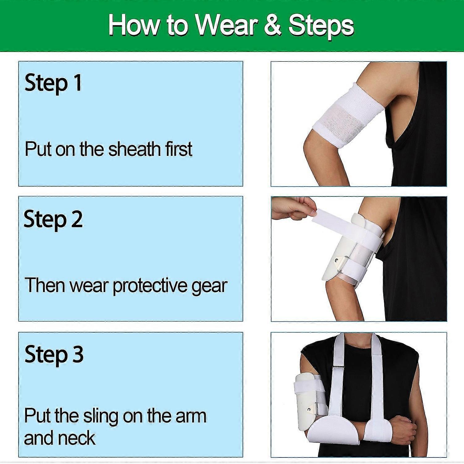 Humeral shaft fracture brace humerus splint rom arm orthosis shoulder ...