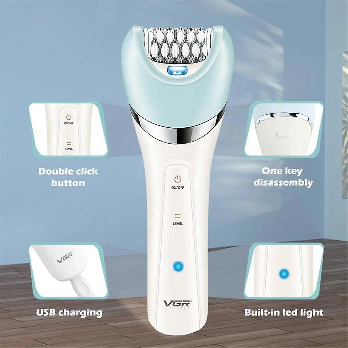 Epilator Electri Women Epilator Female Shaver Leg Body Hair Remover ...