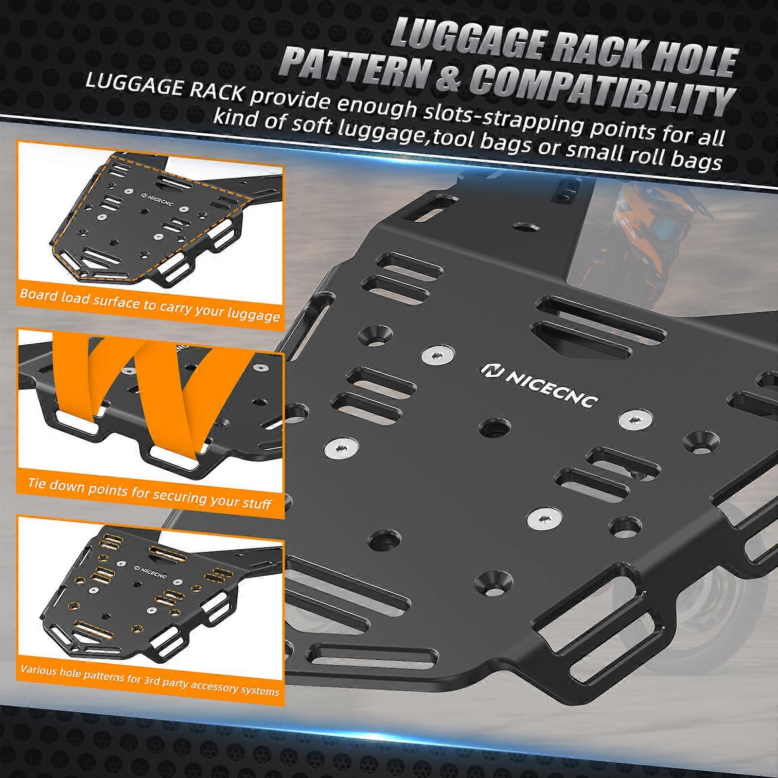 For KTM 2008-2018 690 Enduro R Motorcycle Rear Luggage Rack Cargo Rack ...