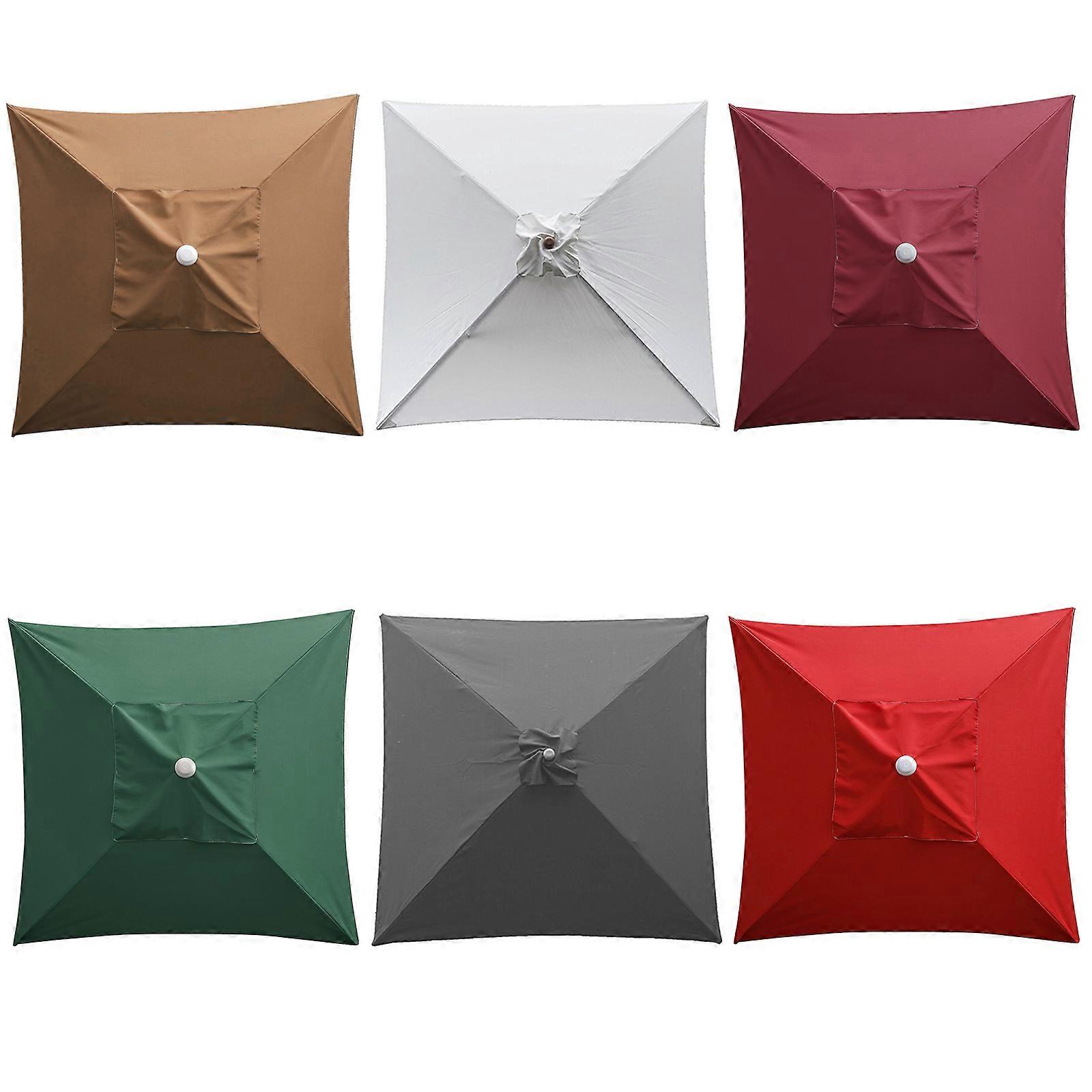 Umbrella Canopy without Frame for Patio - Polyester Waterproof ...