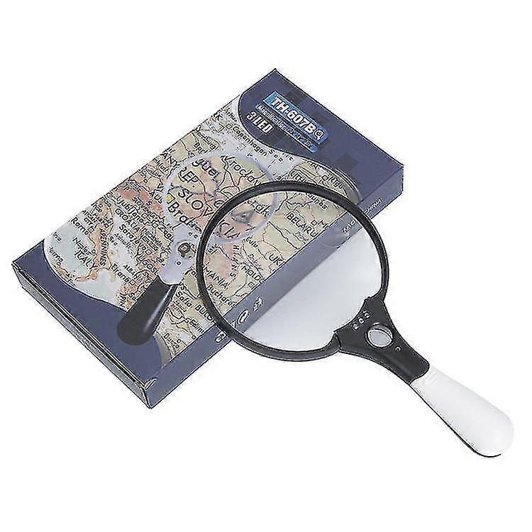Magnifying Glass With Light, Magnifier 5.4 Inch Extra Large Magnifier ...