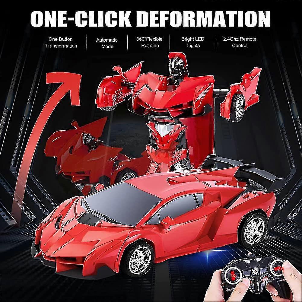 Remote Control Transforming Toy 2 In 1 Rc Transform Car Rc Car For Kids ...