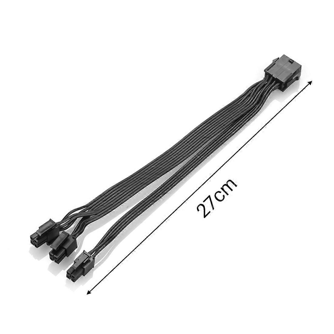 CPU 8 Pin Female to CPU ATX 8Pin + ATX 4 Pin Male Power Supply ...