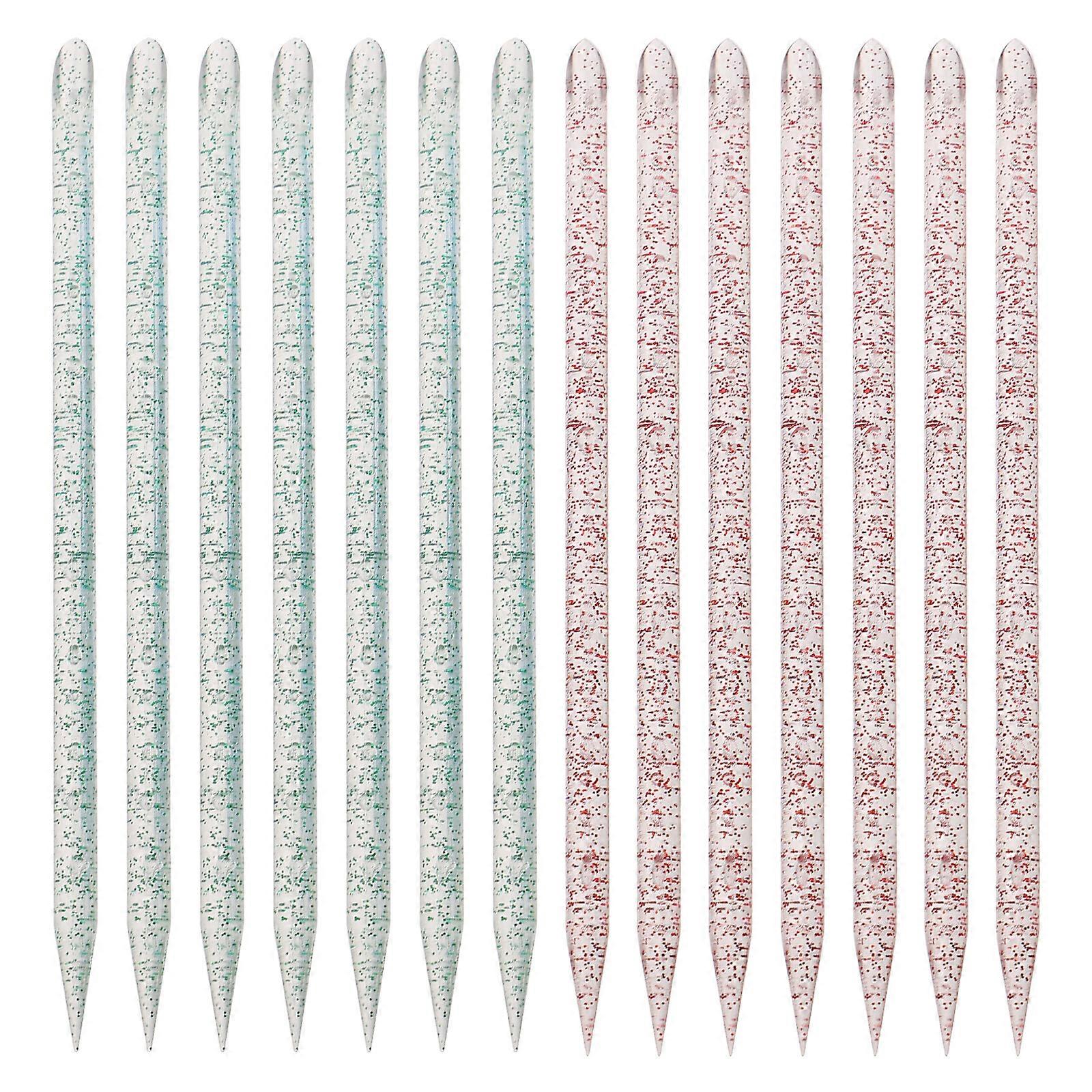 200pcs Dual-headed Manicure Dotting Pens Dead Skin Pusher Pens Manicure ...