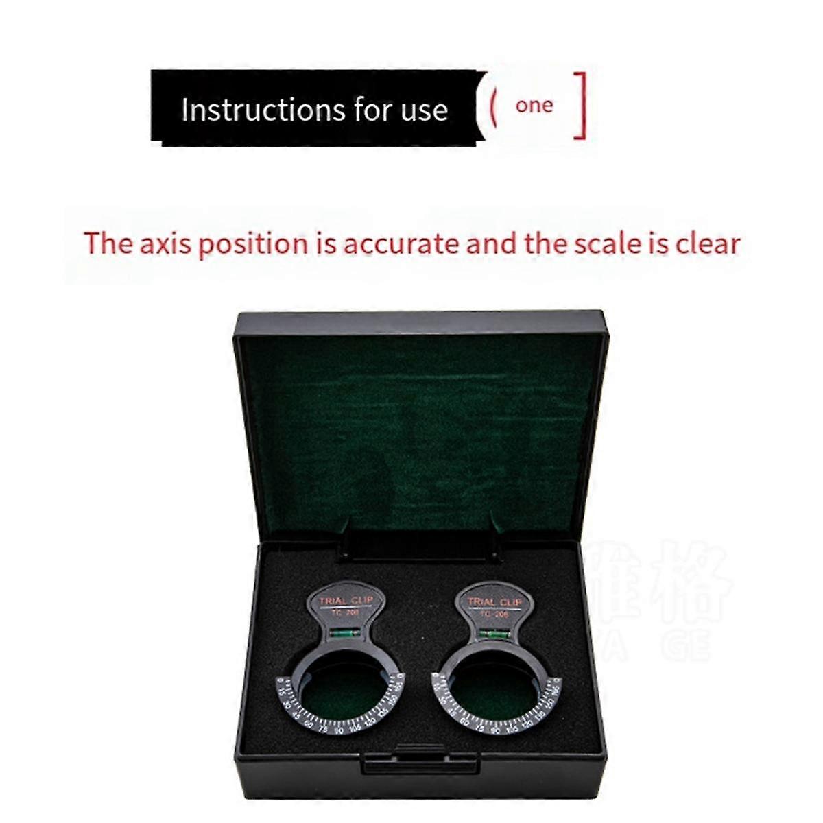 New TC-206 Trial Frame Clip Frame Optometry Monocular Optical Test ...