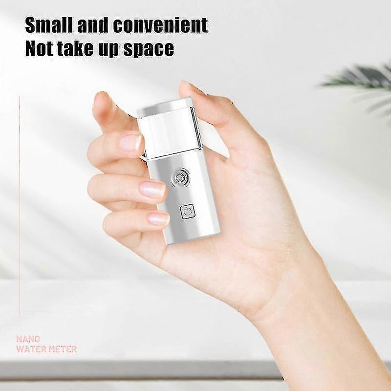 Mini Facial Handy Cool Mist Spray Machine Face Hydration Sprayer ...