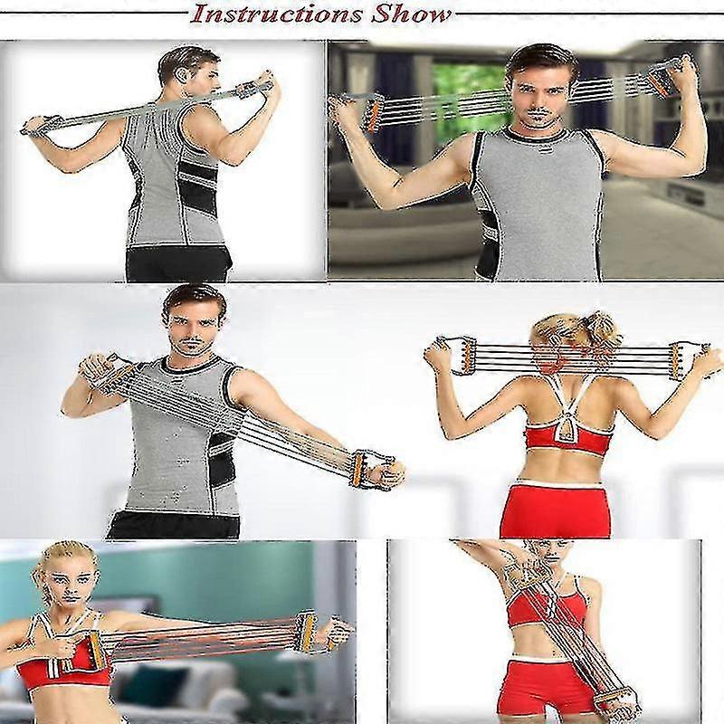 Profession Expander Resistance Bands Workout Chest Muscle Crossfit ...