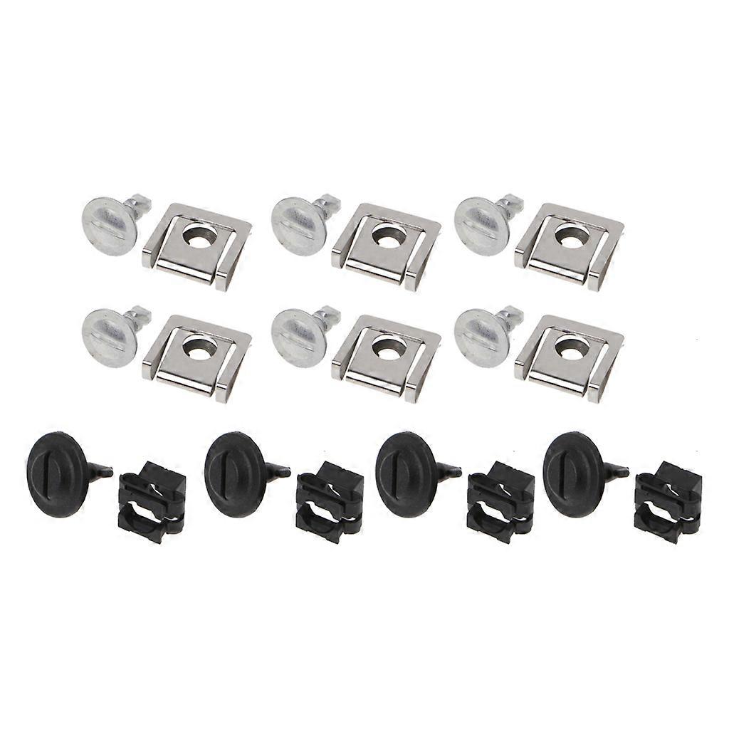 20Pcs Car Undertray Engine Under Cover Fixing Metal Clips Fastener for A4 A6 | Fruugo UK