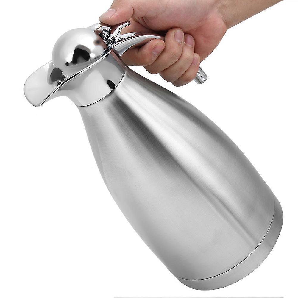 2L 304 Stainless Steel Vacuum Insulation Kettle Household Thermal Bottle Jug Coffee Pot | Fruugo AU