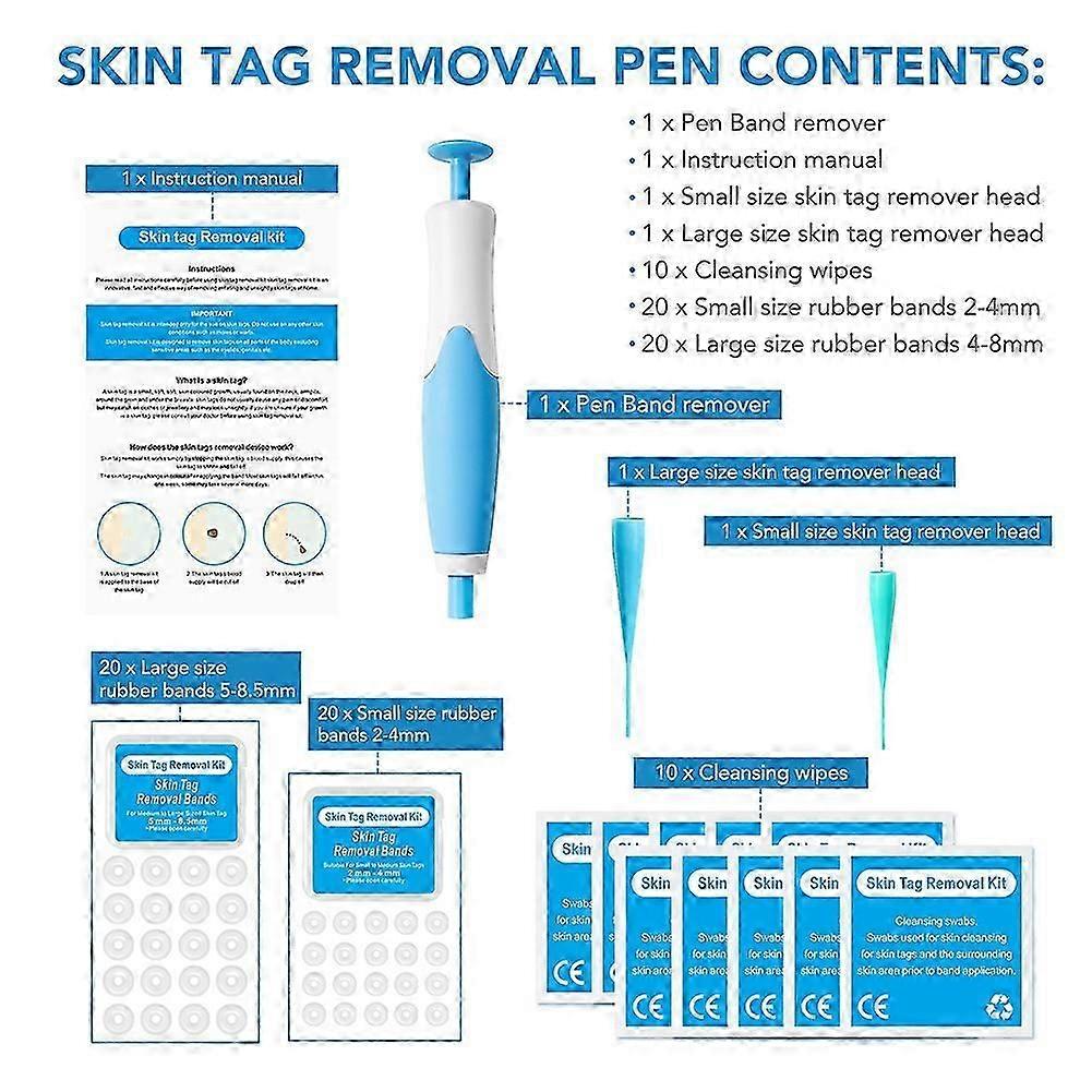 Skin-Tag Remover Double Headed Pen Set, Multi-Purpose 2 in 1 Design ...