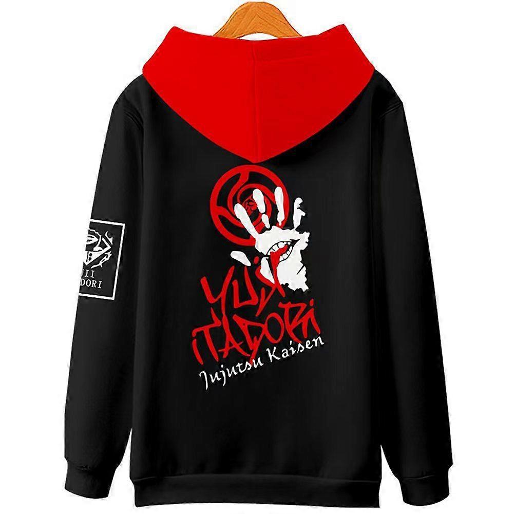Jujutsu Kaisen Cosplay Yuji Itadori Hoodie | Fruugo UK