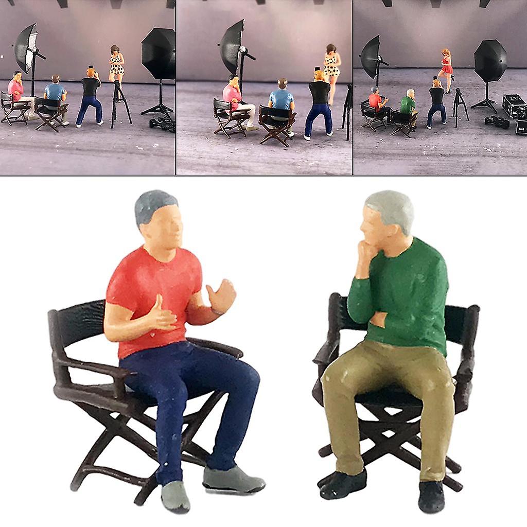 1/64 Figures Talking Scene Tiny People Miniature For Dioramas Layout S ...