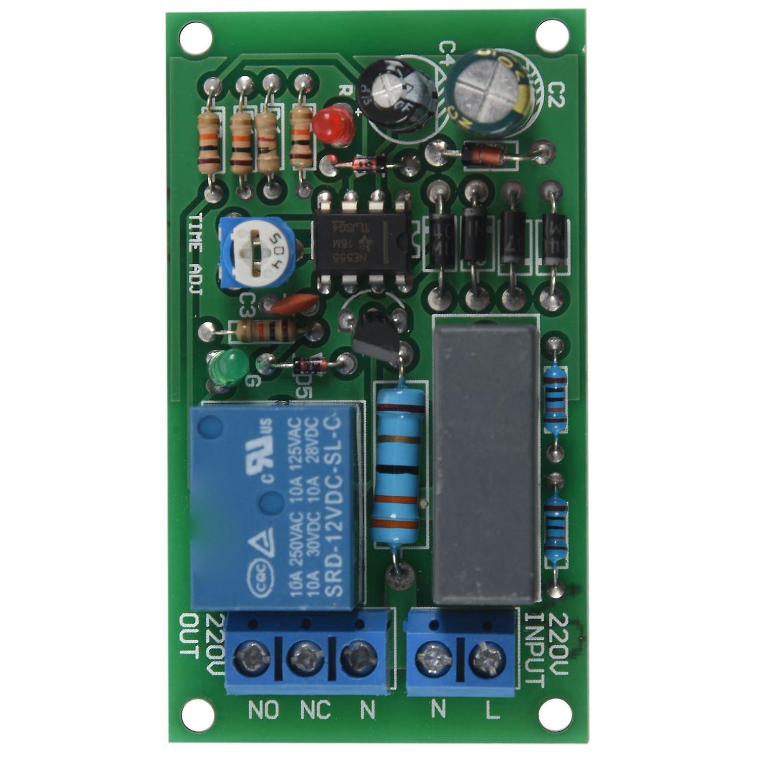 220v Relay Board, On, Time Delay, Circuit Module, Corridor Switch ...