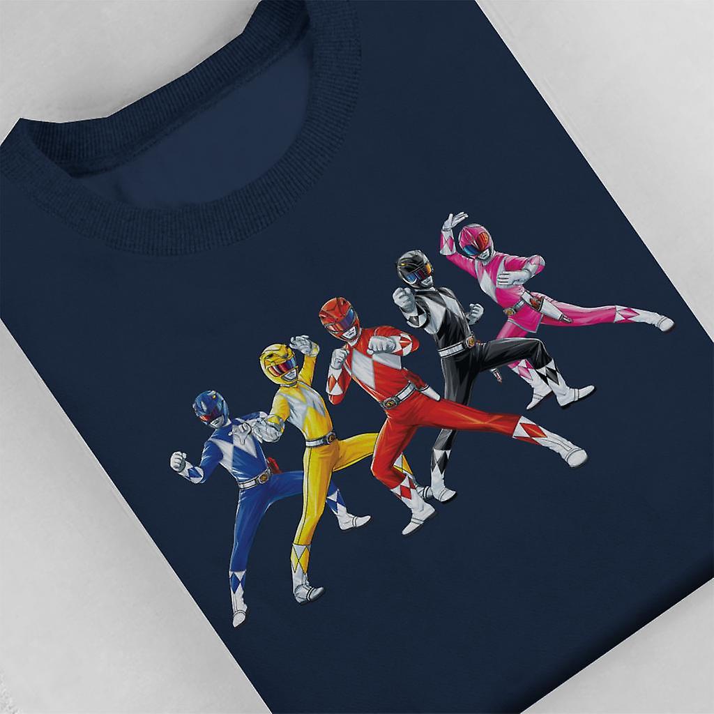 Power Rangers Fighting Pose Kid's Sweatshirt | Fruugo UK