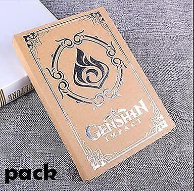 Genshin Impact Notebook Klee Red Cute Colorful Collection Stationery ...