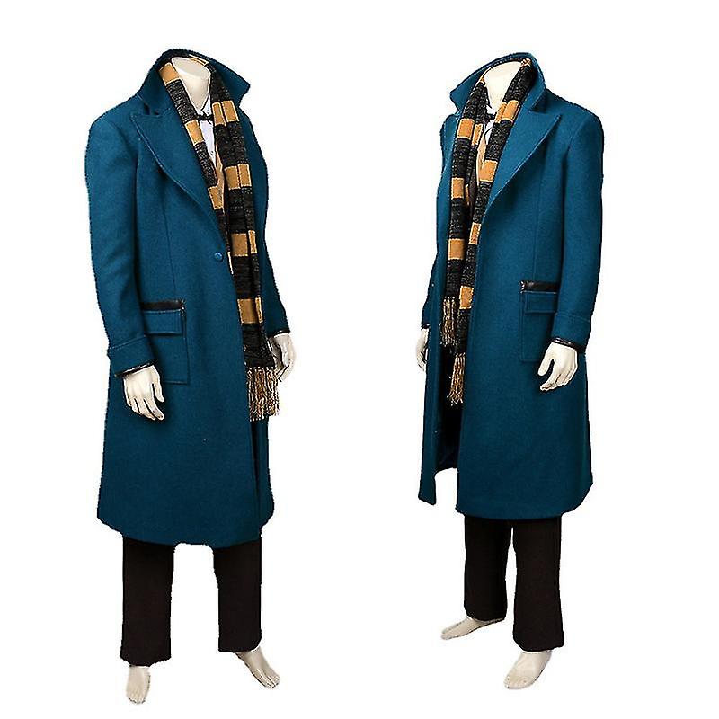 Fantastic Beasts Newt Scamander Costume Anime Costume | Fruugo UK