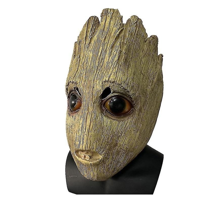 X-merry Toy Movie Roles Lovely Tree People Groot Mask Adult Cosplay ...