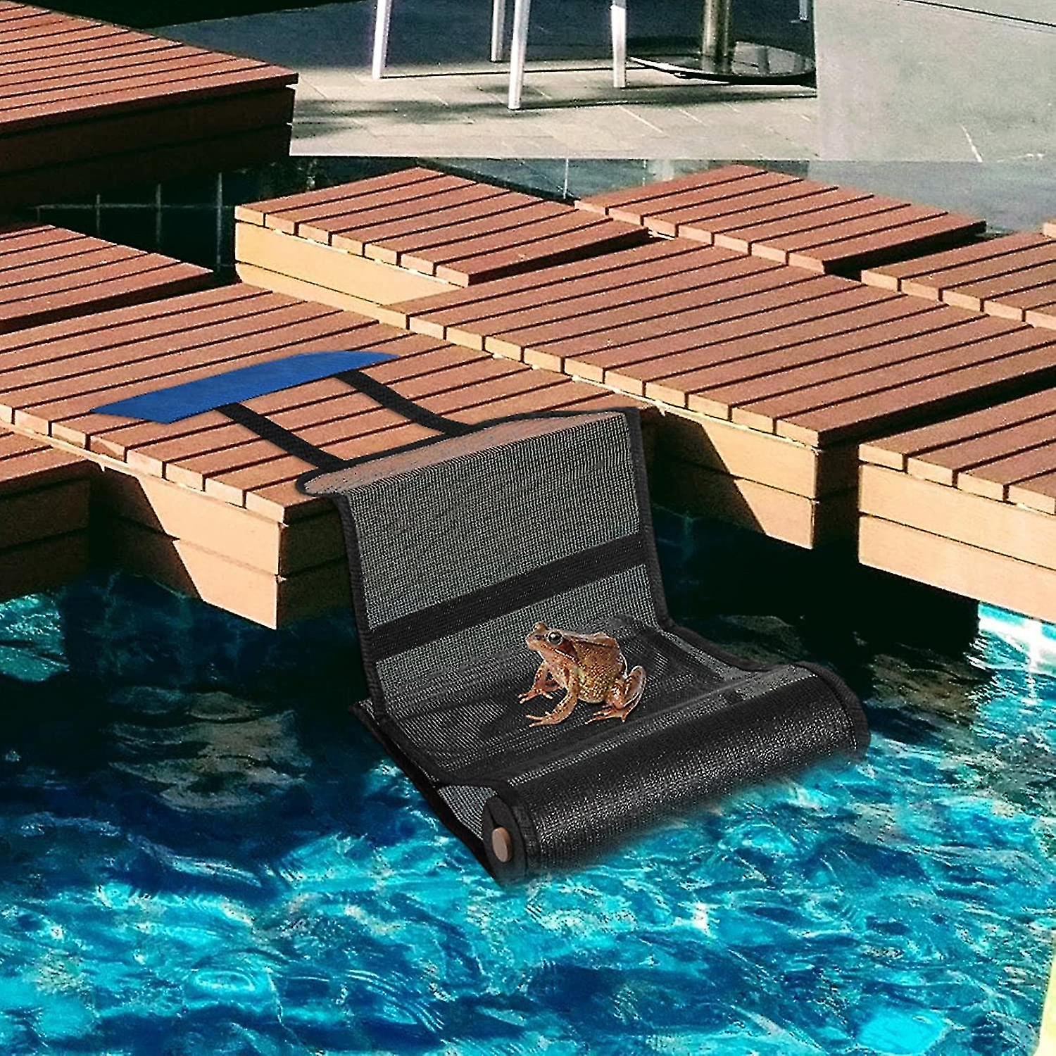 Pool Escape Ramp For Small Animal, Oxford Cloth Swimming Pool Saving ...