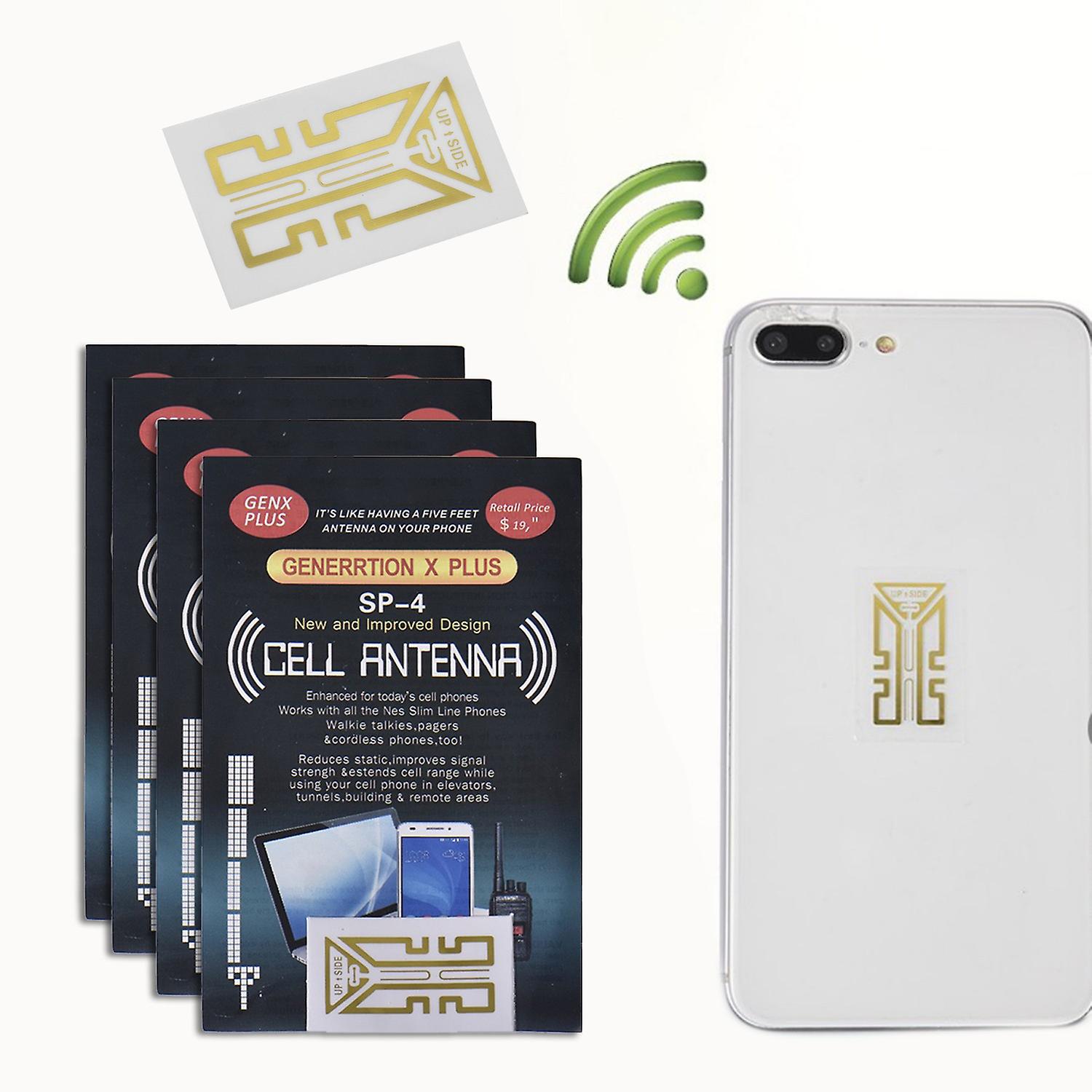 6 x Cell Phone Signal Sticker Professional Ultra-thin Radiation-free ...