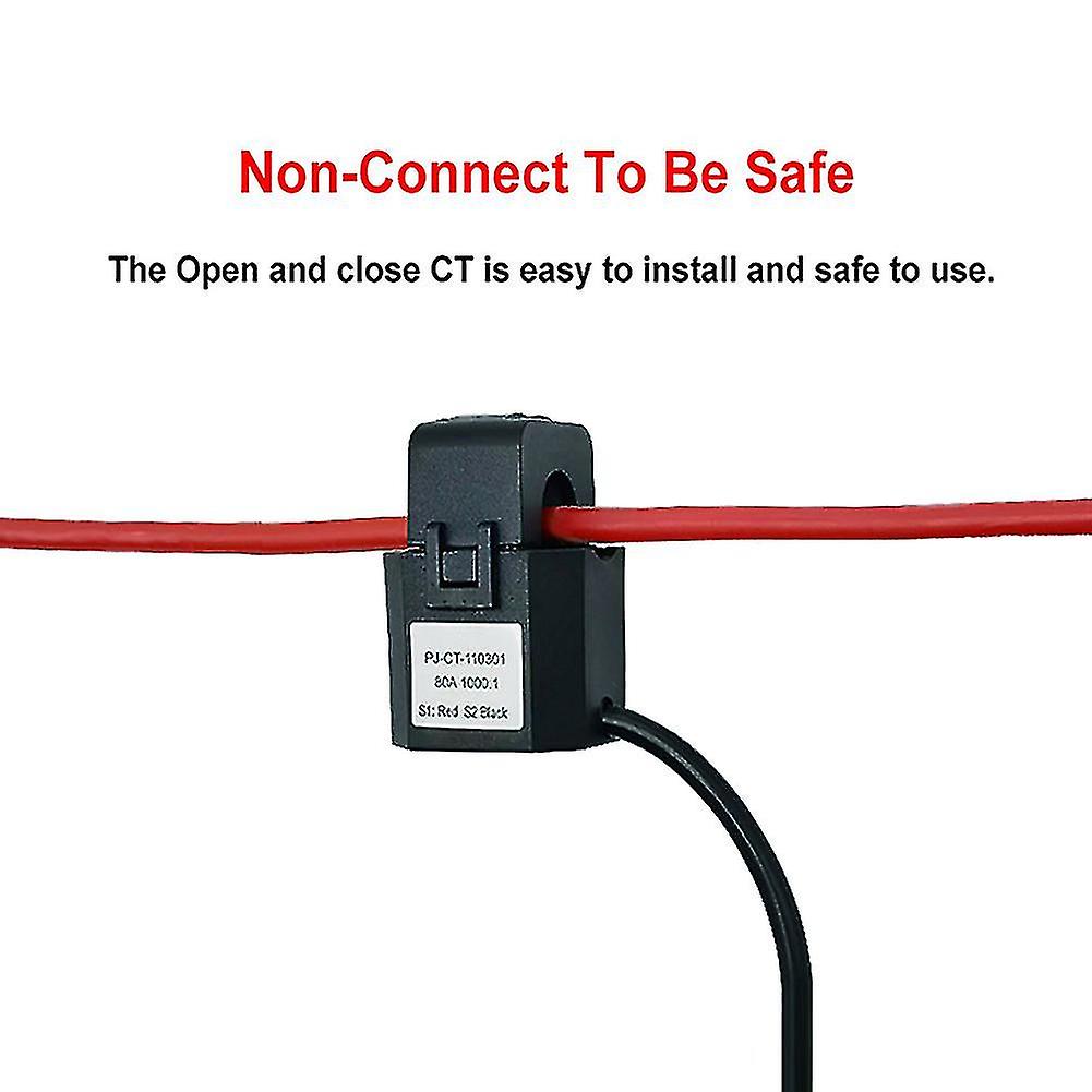 Wifi Power Meter Remote Monitors Easy Installation Kwh Power Monitoring ...