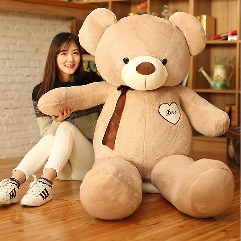 60/80/100/120/140cm Giant Teddy Bear Plush Toys Soft Teddy Bear Stuffed ...