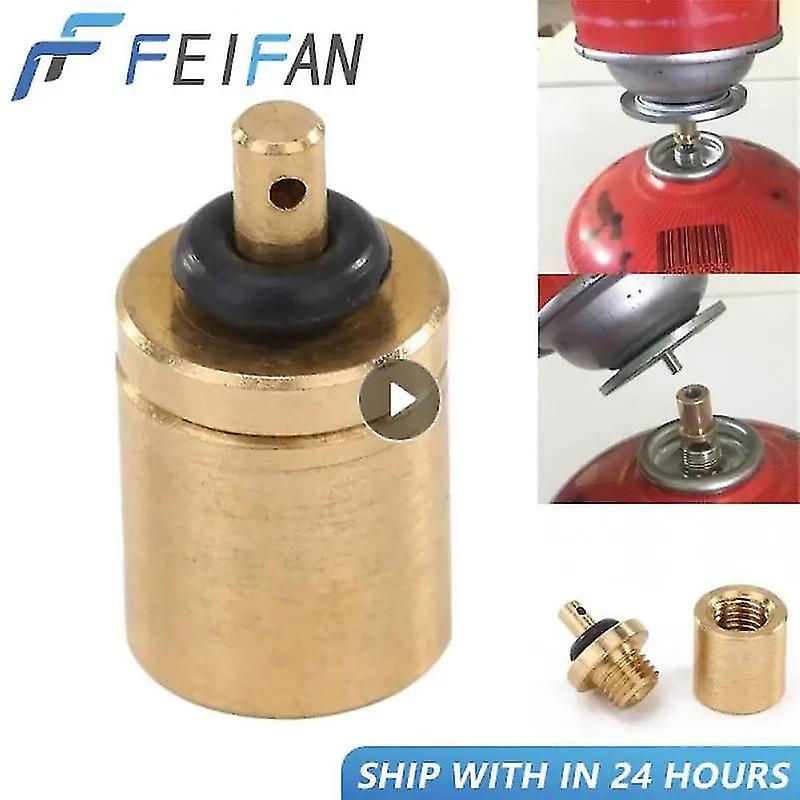 Gas Refill Adapter Filling Butane Canister Outdoor Camping Stove Gas ...