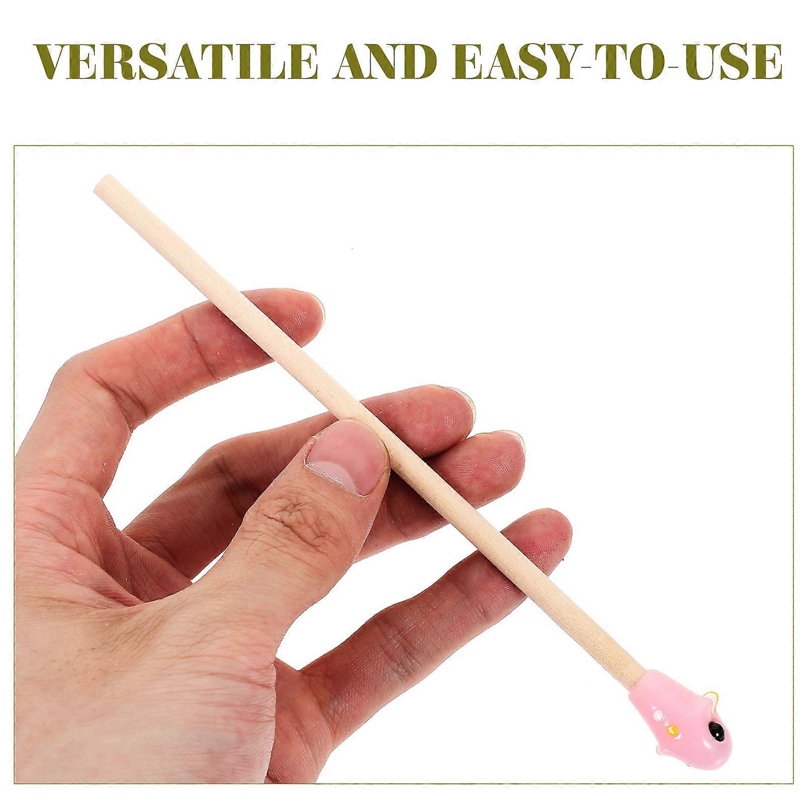 Betta Fish Training Wand Keeping Fish Pet Active Wand Betta Fish Wooden ...