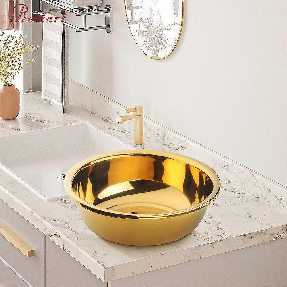 Stainless Steel Basin Kitchen Vegetable Washing Basin Dough Basin Large ...