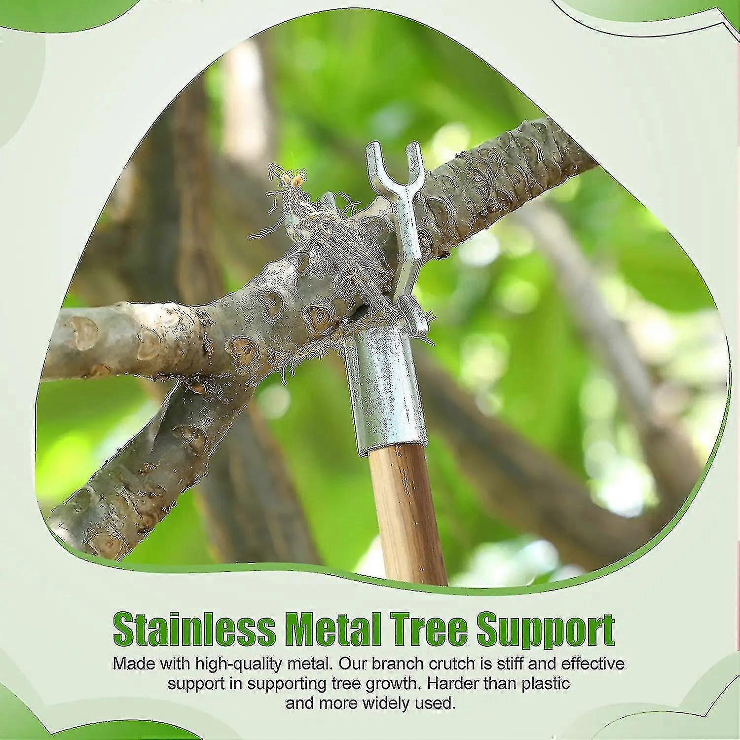 6 Pcs Metal Tree Branch Support, Tree Brace Branch Crutch Tree ...