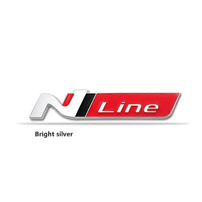 Nline N Line Logo Auto Grill Embleem Trunk Badge Voor Hyundai Sonata ...
