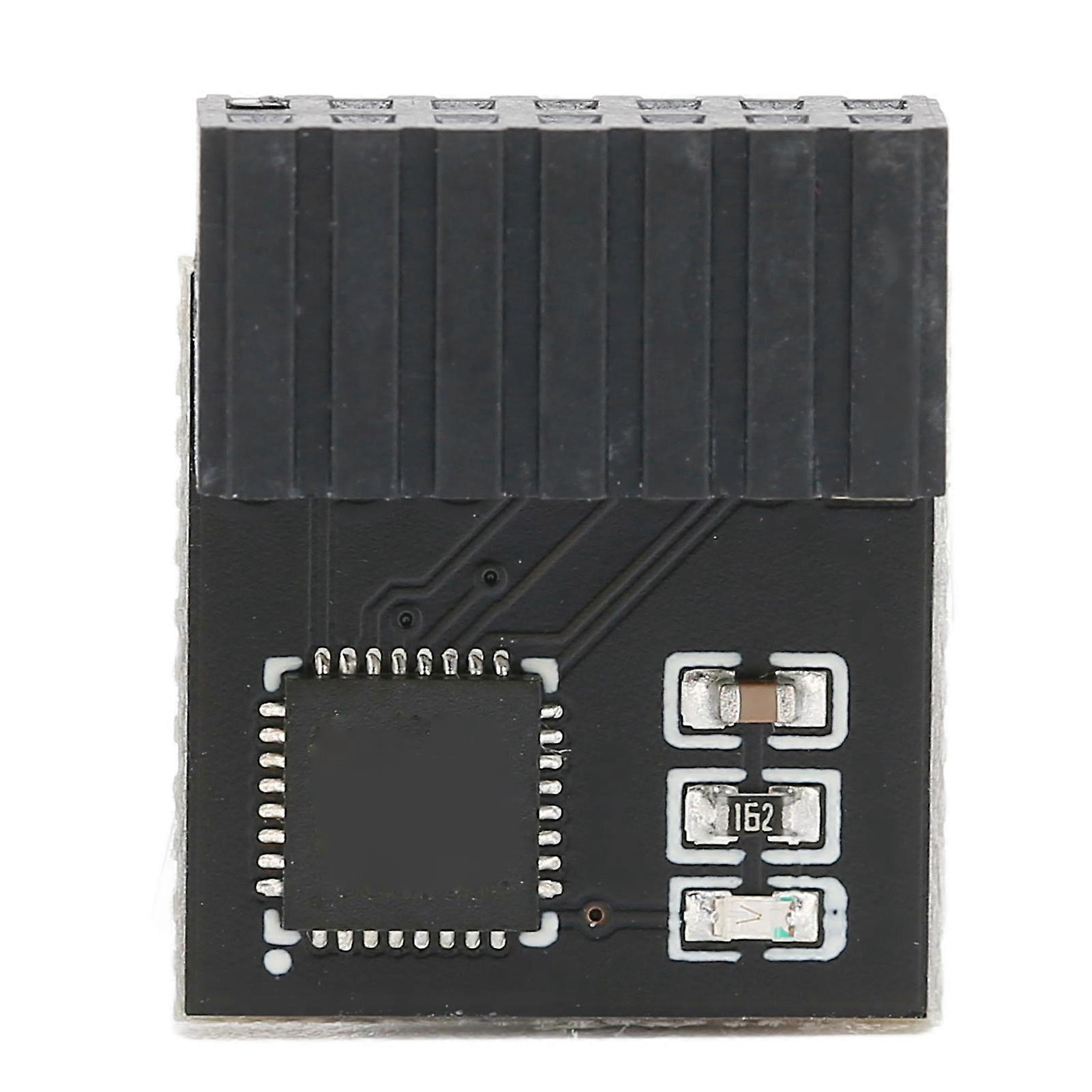 TPM 2.0 Encryption Security Module 14pin Strong Encryption TPM Processor Black TPM Module System ...