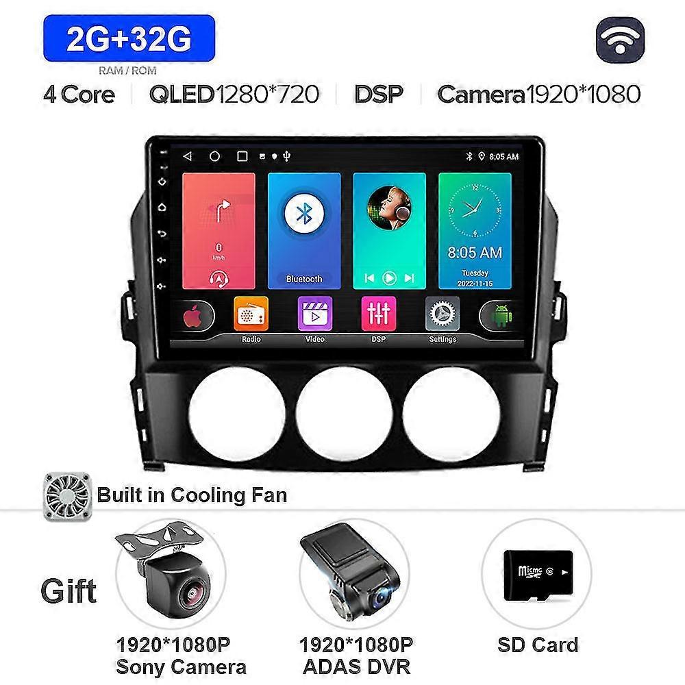 Android 13 For Mazda Mx-5 Mx5 Mx 5 Nc 2005 - 2015 Carplay Car ...