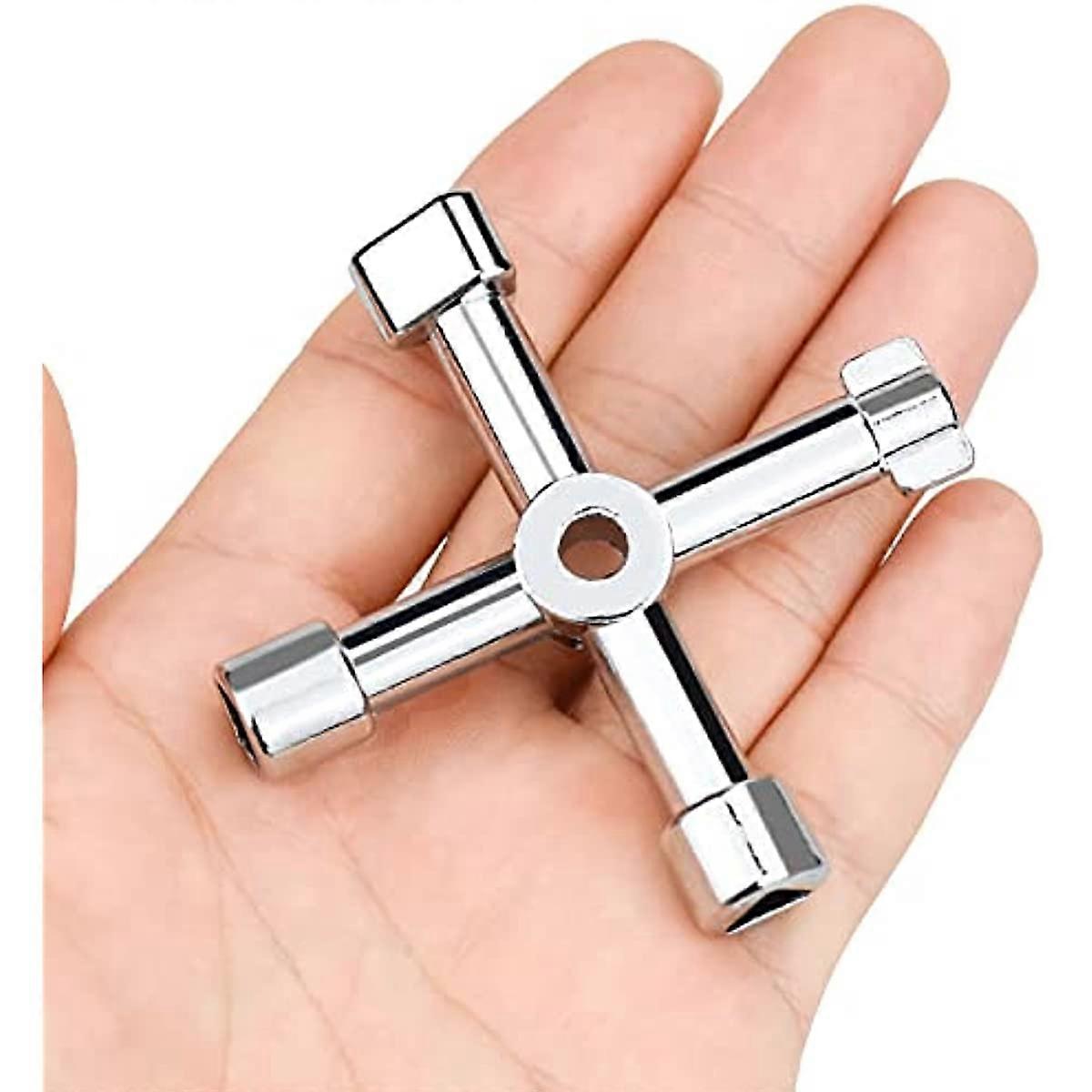 4-Way Multi-Functional Key Cabinet Key Stainless Steel TriangleSquare ...